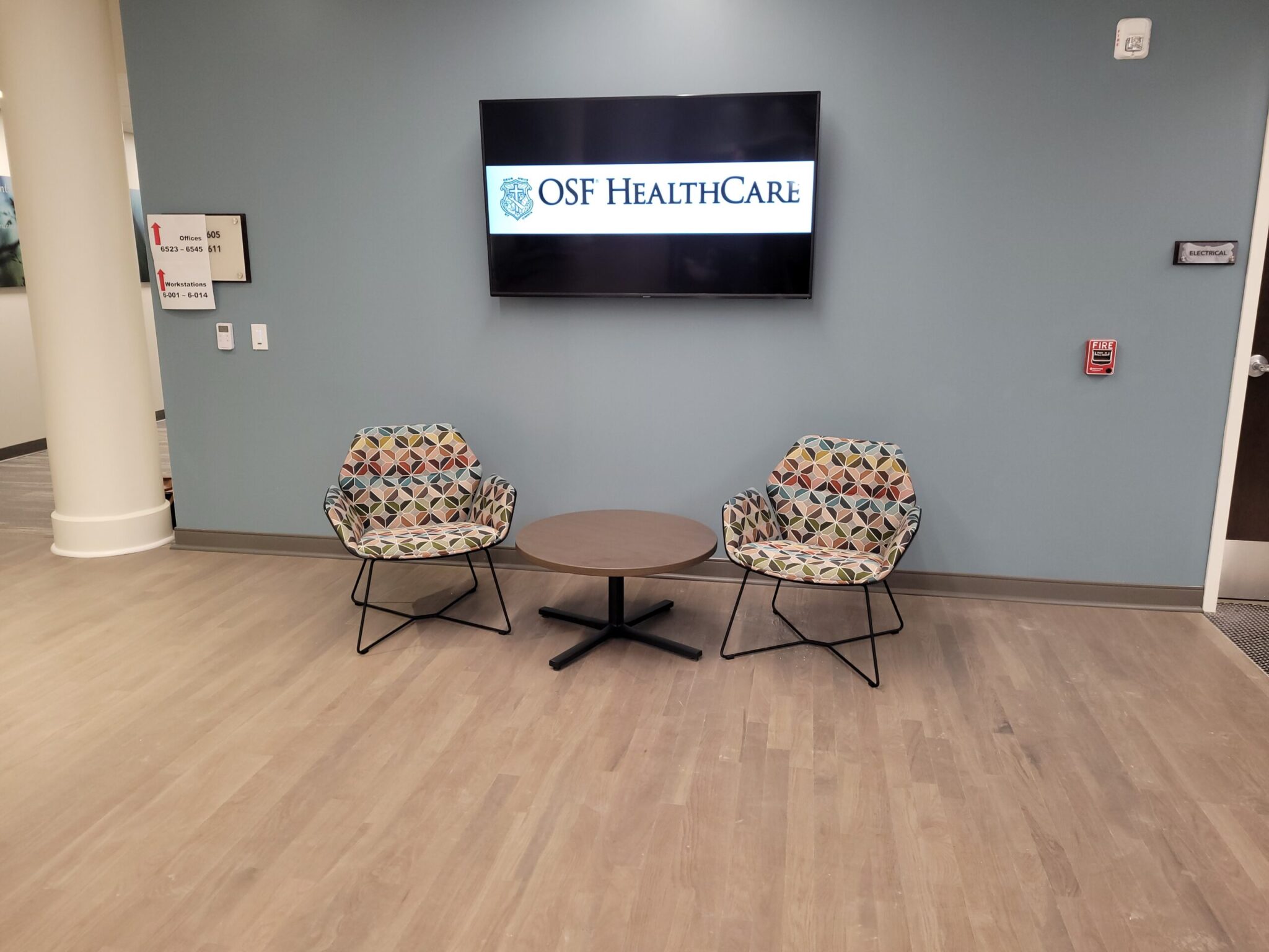 OSF Headquarters - Widmer Interiors